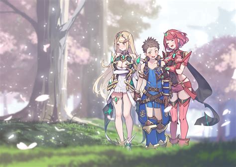 Mythra Pyra And Rex Together R Templeofmythra
