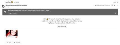 Ann Ella Sex SPAM Email Uses Same Photo DDTJRAC Free Download Borrow And Streaming