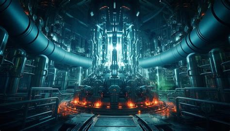 Premium Ai Image Nuclear Energy Creative Nuclear Technology Photo