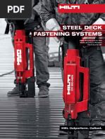 Hilti X Hsn 24 Fastening Systems Guide Pdf Sheet Metal Screw