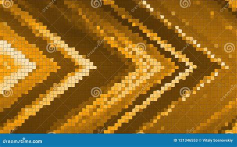 3d Mosaic Rendering Based On An Abstract Angular Composition Consisting