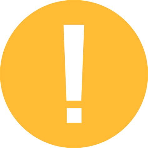 Alert Caution Danger Error Exclamation Yellow Icon Download On Iconfinder