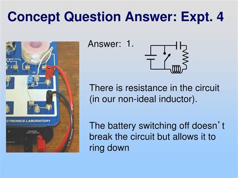 PPT W D RC LR And Undriven RLC Circuits Experiment PowerPoint Presentation ID