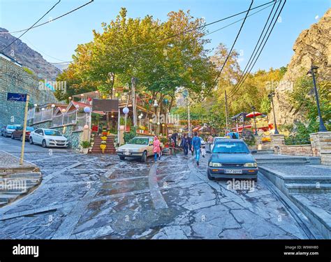 Tehran Iran October 25 2017 The Ascent Alley Of Darband