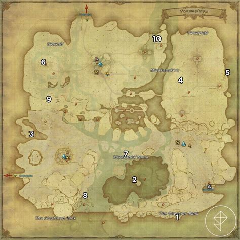 Dawntrail Aether Current Locations In Ffxiv Polygon
