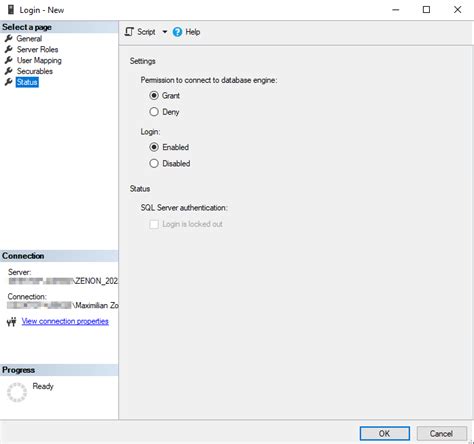 Database Cannot Be Opened Sql Authentication Error
