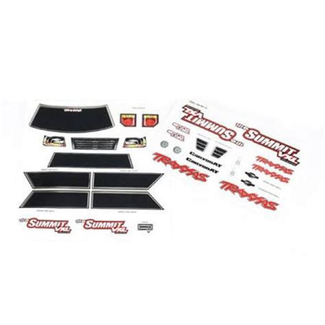 Traxxas 1 16 Summit VXL Decal Sheet TRA7213 Cars Trucks Larry S Performance RC Online Lprcs
