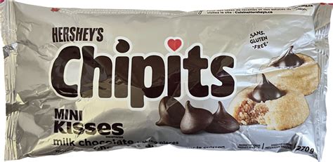 Hersheys Chipits Mini Kisses 270g 750