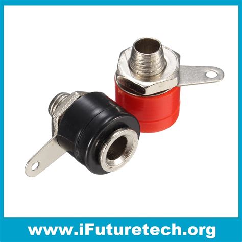 BANANA PIN SOCKET BLACK IFuture Technology