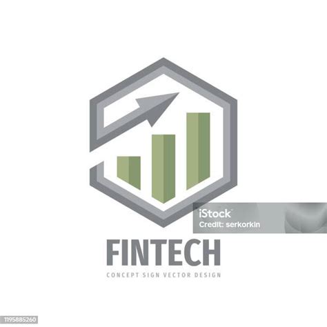 핀테크 비즈니스 사인 디자인 금융 아이콘입니다 교환 시장 투자 벡터 기호입니다 개념에 대한 스톡 벡터 아트 및 기타 이미지 개념 개발 경제 Istock