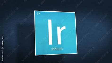 periodic table of elements cinematic animated series element iridium