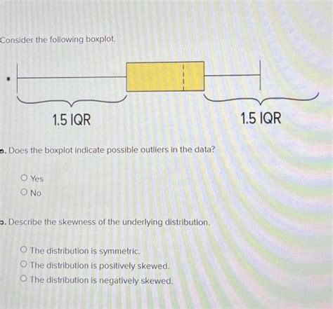 solved consider the following boxplot 1 5 iqr a does the