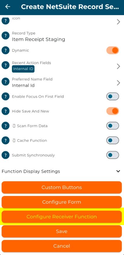 Configuring Receiver Functions In Extendmobile Extendknowledge