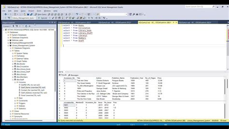 ketan desai on linkedin library management system database query