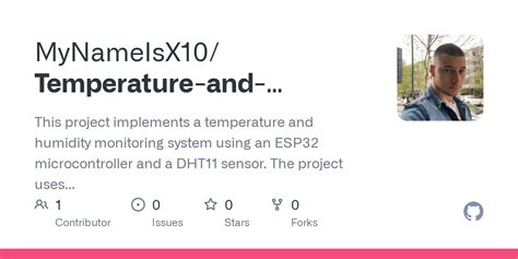 Github Mynameisx10temperature And Humidity Monitoring System Using
