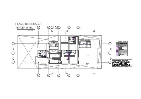 Plano De Desague Tercer Nivel Pdf