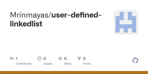 Github Mrinmayasuser Defined Linkedlist