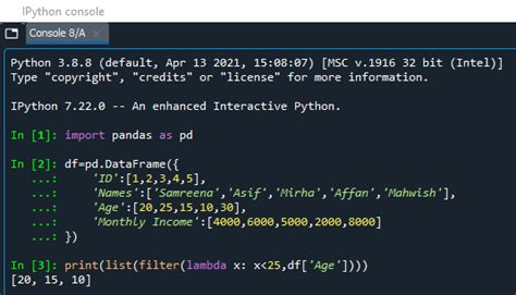 Lambda Function In Python 360digitmg