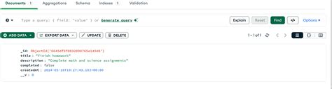 Exploring Graphql Implementing Todo Apis With Nodejs Mongodb And Graphql