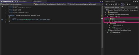 Blazor Employee CRUD Using Entity Framework