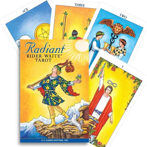 Radiant Rider Waite Tarot Deck Tea And Tarot Llc
