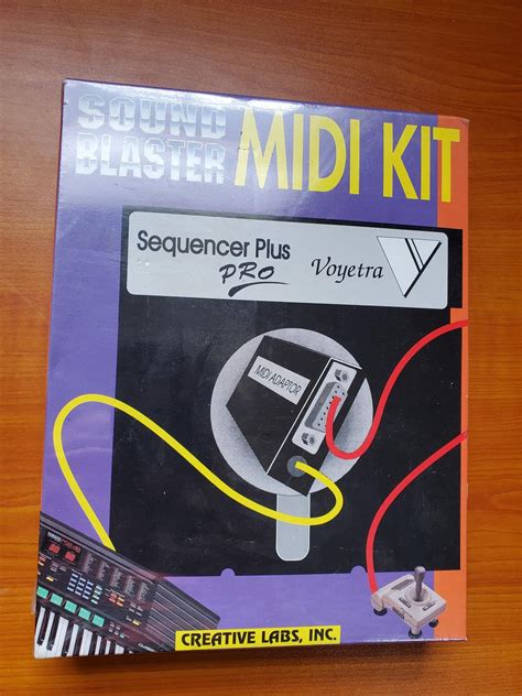 Sound Blaster Midi Kit W Sequencer Pro Plus Rvintagecomputing