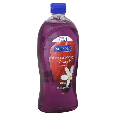 Softsoap Hand Soap Refill Black Raspberry And Vanilla 20 Oz Delivery