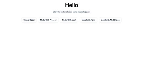 React Prompt Modal Tailwind Css Example Codesandbox