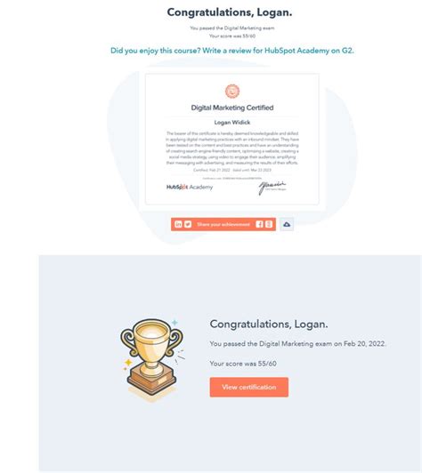 Logan Widick On Linkedin Hubspot Digitalmarketing Certification
