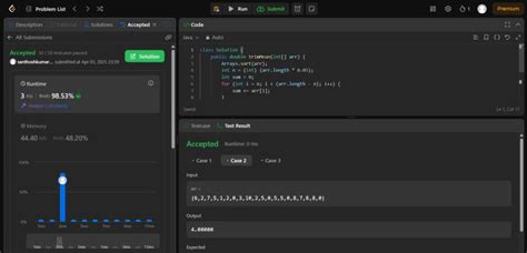 100daysofcode Day85 Leetcode Java Datascience Algorithms Santhosh Kumar R