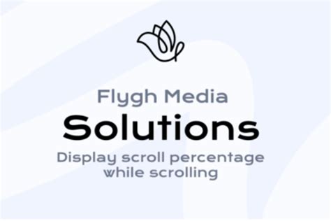 Percentage Number Scroll Indicator Webflow Cloneable