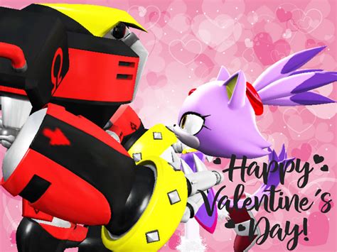 Omega X Blaze Valentines Day By Eddiestrickland18 On Deviantart