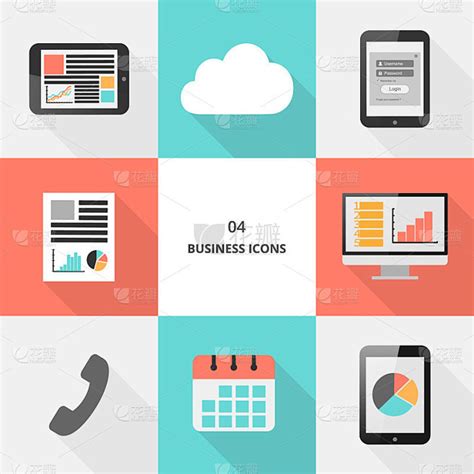 设置04 平面设计商业图标