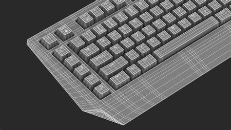 Alienware Pro Gaming Keyboard AW D Model By Frezzy