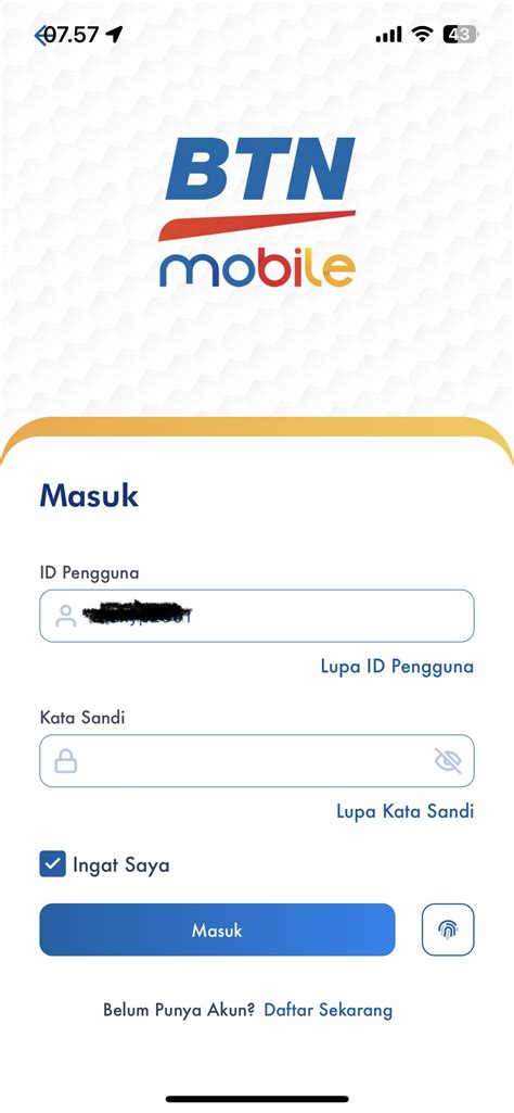 Pengalaman Pakai Aplikasi Btn Mobile Putih Rezky Pratama Blog