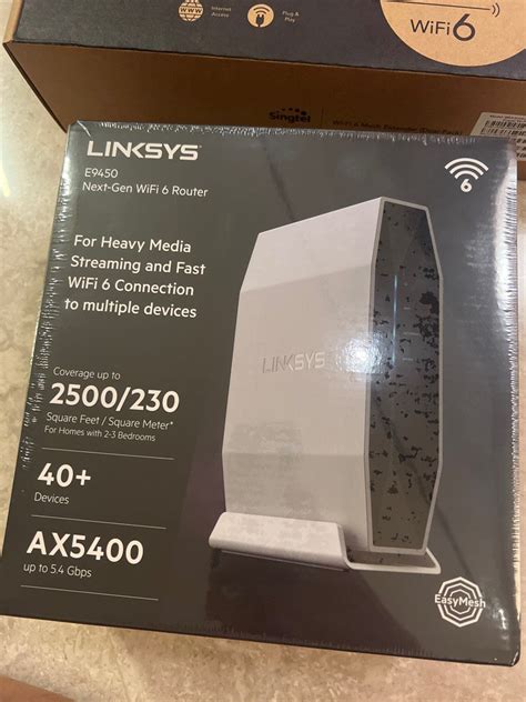 Next Gen Wifi 6 Router Linksys E9450 Computers And Tech Parts