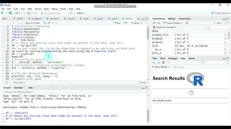 Hierarchical Clustering Using R Studio Part 1 Agglomerative Method