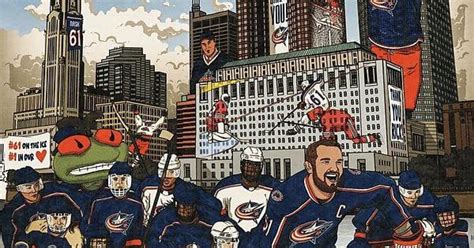 Awesome Nash Illustration By Anthony Zych From Cbj Instagram R Bluejackets