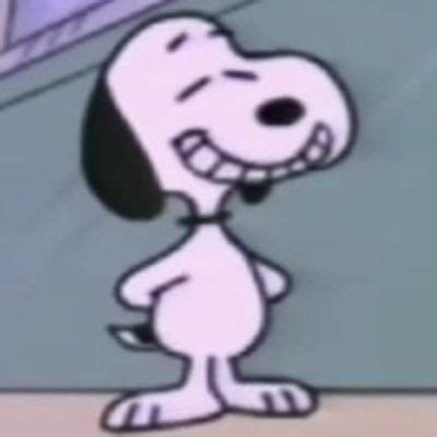 Snoopy Smiling