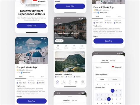 Travel App Ui By Hency On Dribbble