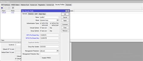 Konfigurasi Hide SSID Password Access List Dan Connect List On Mikrotik