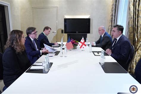 ჯიმ ობრაიენი აშშ მოუთმენლად ელოდება პრემიერ მინისტრ კობახიძის მთავრობასთან მუშაობას 2024 წელს