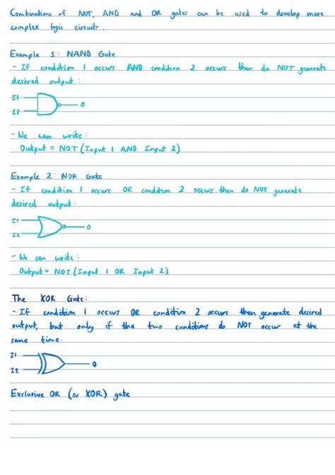 Logic Gates And Boolean Algebra Fundamentals Of Electronics Eng2009 Stuvia Uk
