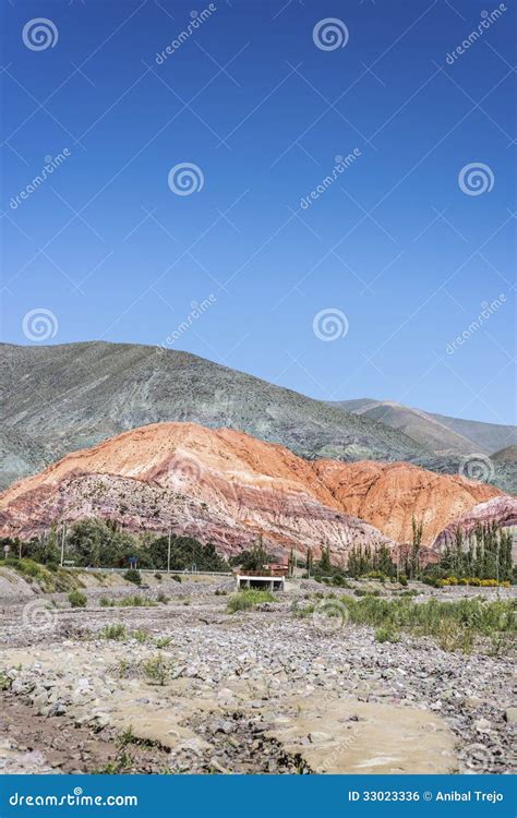 Monte De Sete Cores Em Jujuy Argentina Foto De Stock Imagem De Sete