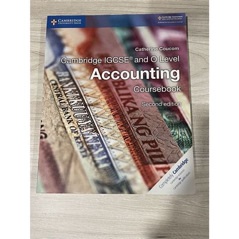 Cambridge Caie Igcse And O Level Accounting Coursebook Second Edition Cambridge University