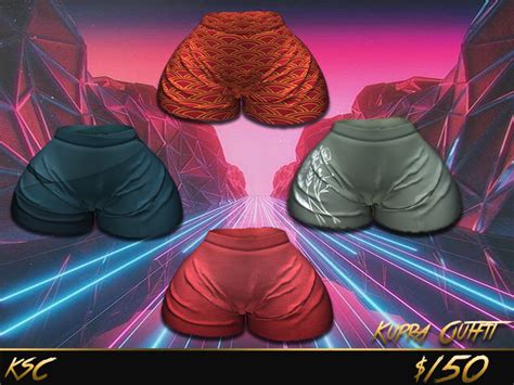 Second Life Marketplace Ksc Booty Shorts Set [kupra] 1