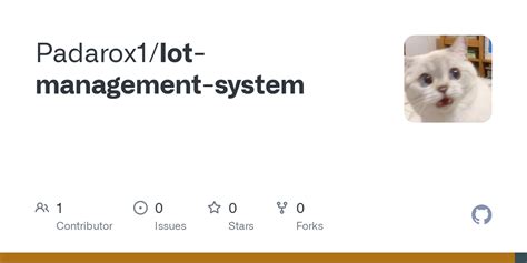 Github Padarox1 Iot Management System