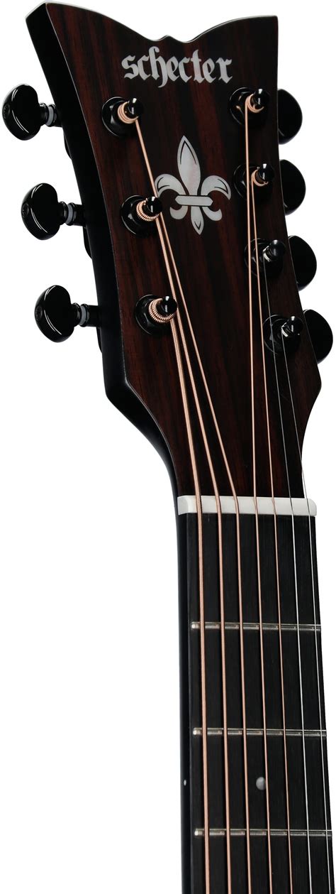 Schecter Regulo Caro 7 Acoustic Electric Guitar Zzounds