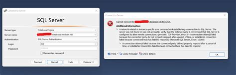 Unable To Connect To Azure Sql Database From Ssms Microsoft Qanda