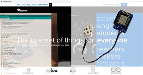 Esp8266 Adafruit Iot Sketch Mauro Alfieri Elettronica Cloud